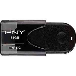 PNY P-FD64GTBAT4TC31-GE Elite Type-C USB Type-C 3.1 Gen 1, Up to 130MB/S, 64 GB
