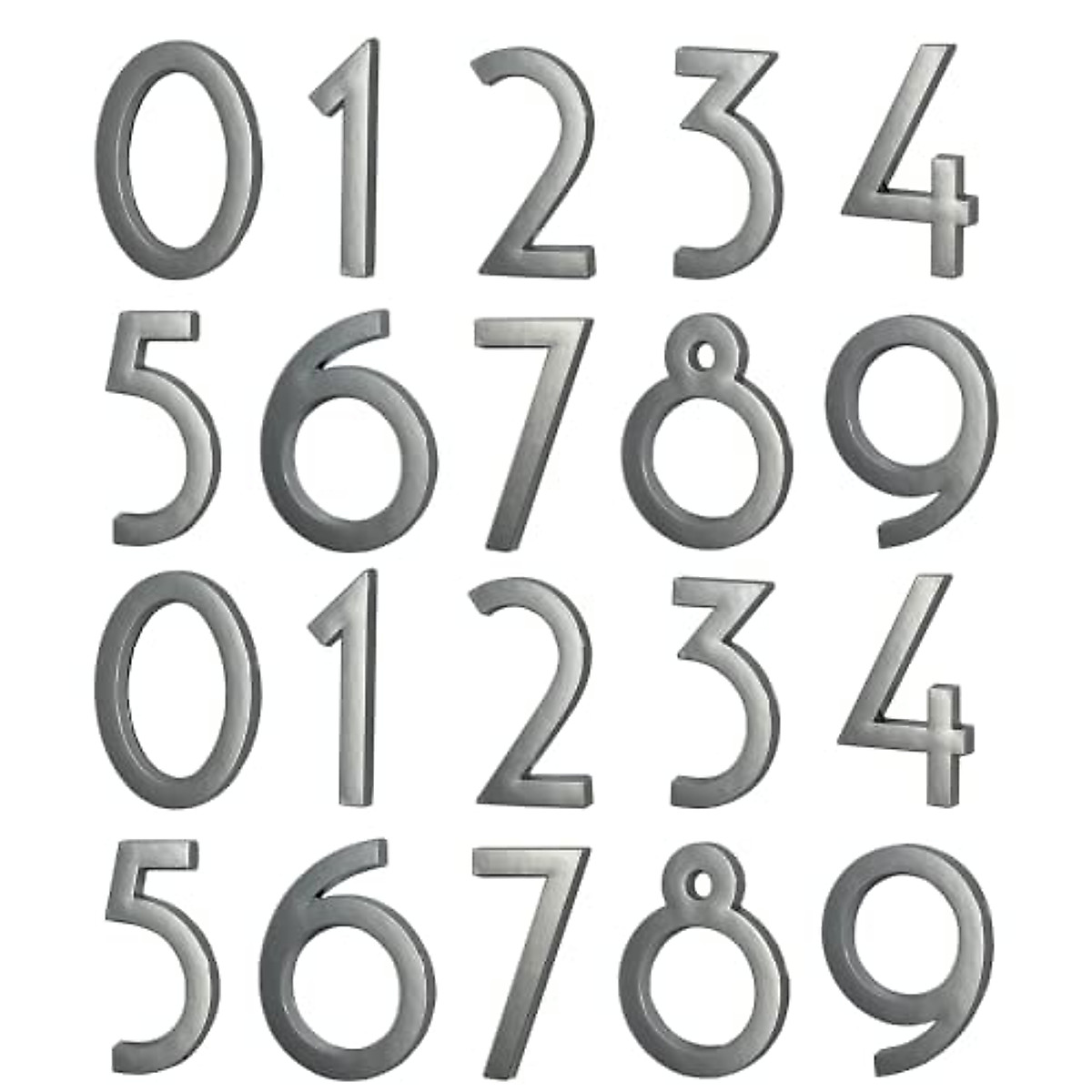 HopeWan Self Adhesive Mailbox Numbers, 2.8 Inch Door Address Sign Number Stickers for Aprtment Office Room Home Decor Project.