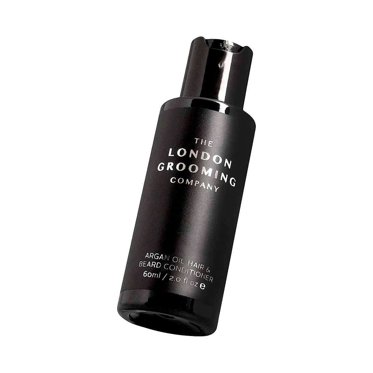 The London Grooming Company Argan Oil Hair & Beard Conditioner | Sulfate Free | All Hair Types | 2.0 Fl Oz (60ml)