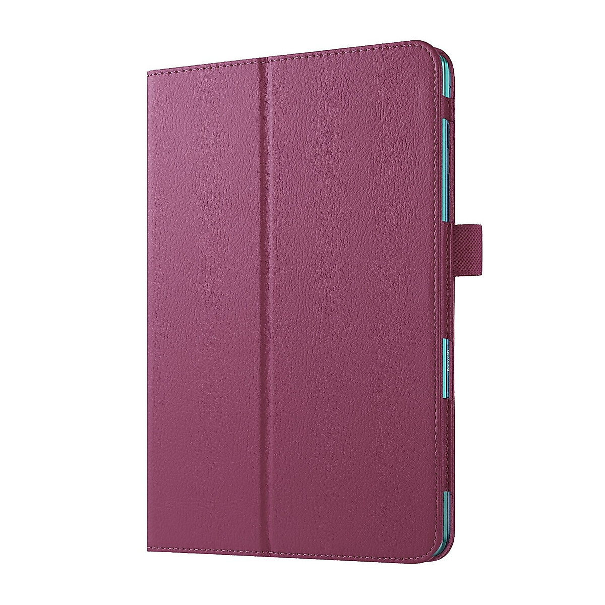 Asng for Samsung Galaxy Tab A 8.0 2015 Case - Slim Folding Cover Case with Auto Wake/Sleep and Stylus Pen Loop for Galaxy Tab A 8.0 Tablet SM-T350 2015 Release (NOT FITS 2017 Tab A 8.0) (Purple)