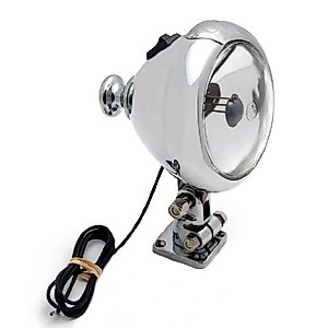 Unity 5AG-S-4700 Chrome 5" Diameter 100W Spot/Flood Decklight with Square Bracket