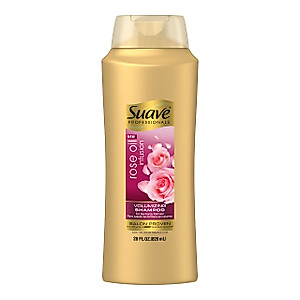 Suave Professionals Rose Oil Infusion Volumizing Shampoo, 28 fl oz (Pack of 2)