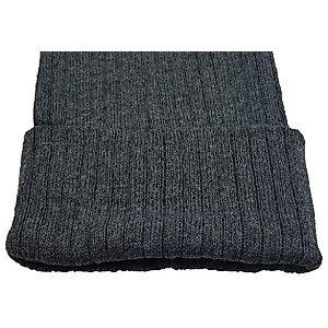 12 Pack Winter Beanie Hats for Men Women, Warm Cozy Knitted Cuffed Skull Cap, Wholesale