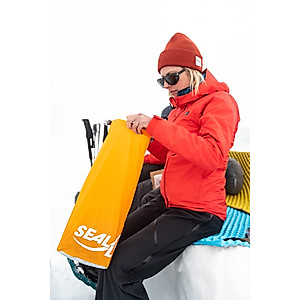 SealLine Blocker Dry Sack Waterproof Stuff Sack, Orange, 5-Liter