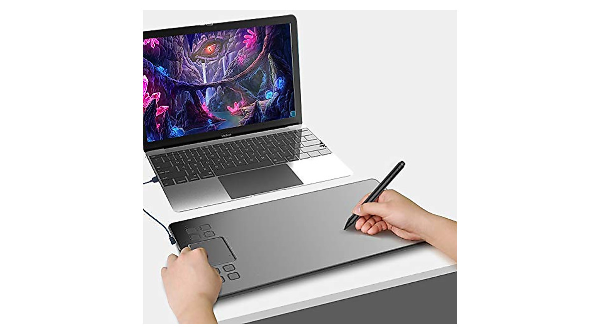 VEIKK A50 Drawing Tablet – Precise Digital Art with Battery-Free Pen