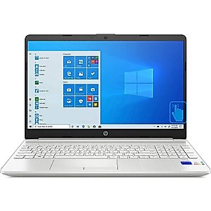 HP 15t-dw300-15 Home & Business Laptop (Intel i7-1165G7 4-Core, 64GB RAM, 2TB PCIe SSD, Intel Iris Xe, 15.6" 60 Hz Touch HD (1366x768), Fingerprint, WiFi, Win 11 Home) Refurbished (Renewed)