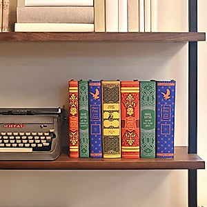 Juniper Books Harry Potter House Mashup DUST Jackets ONLY | Custom Book Covers for Your 7-Volume Hardcover American Harry Potter Book Set published by Scholastic | J.K. Rowling | Books NOT Included