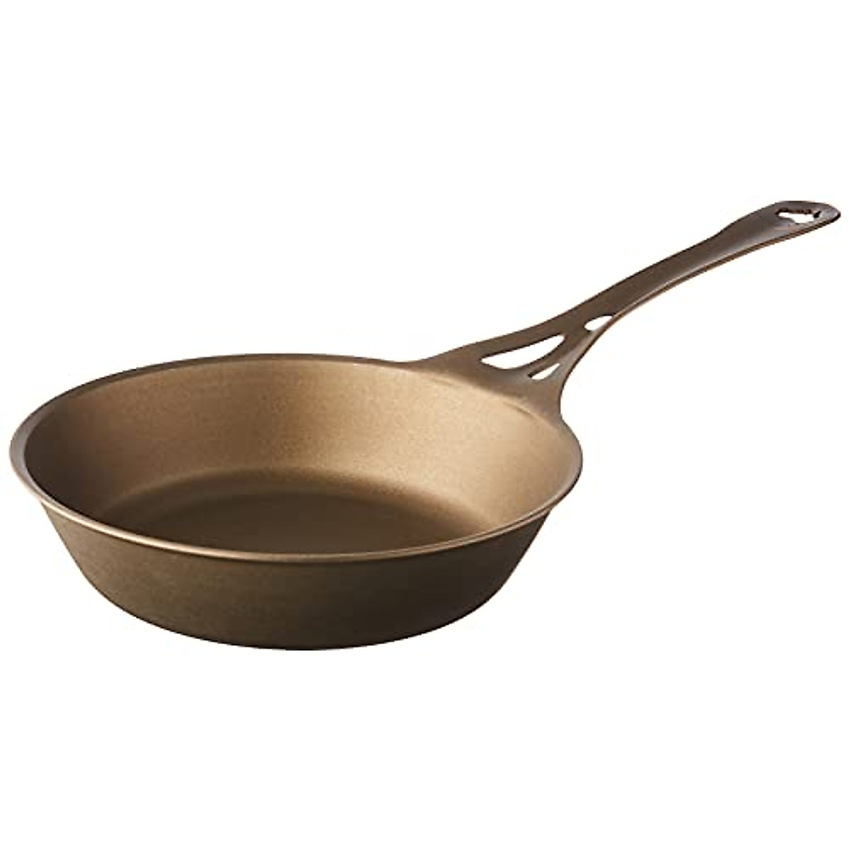 AUS-ION Deep Skillet with Satin Finish 100% Made in Sydney, 3mm Australian Iron, Commercial Grade Cookware, 9-Inch, Golden