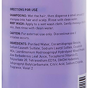 McKesson Tearless Shampoo and Body Wash with Aloe and Vitamin E, Lavender Scent, 12 oz, 1 Count