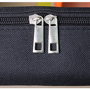 SUFTMUOL Telescoping Tarp Poles Set of Two, Adjustable Aluminum Rods for Tent Fly Camping Shelter Awning RV Car & Motorcycle Camping, Portable, Lightweight Replacement Tent Poles with Zipper Bag