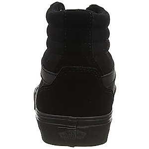 Vans Men's Hi-Top Trainers Sneaker, Suede Canvas Black Black, 10.5