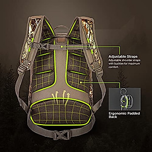 TIDEWE Hunting Clothes (Next Camo G2 Size L) & Hunting Backpack