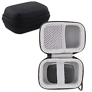 WERJIA Hard Carrying Case Compatible with JBL Tune 230NC TWS / Tune 130NC TWS True Wireless Headphone (Black)