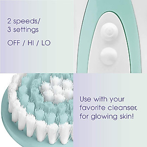 True Glow by Conair Battery Operated Facial Cleansing Brush