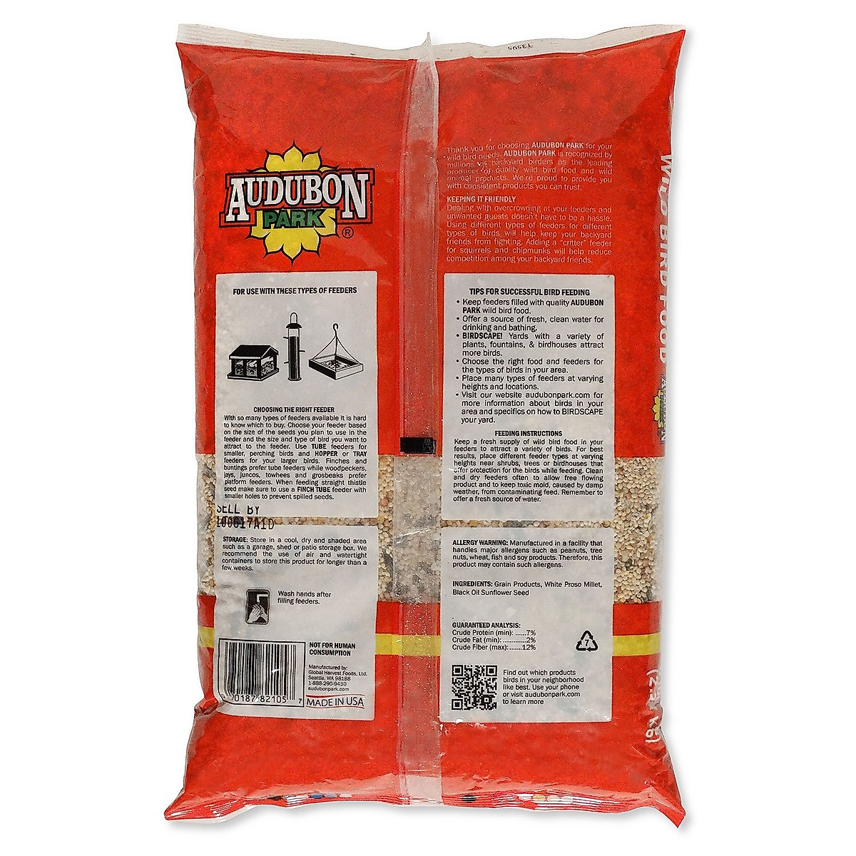 Audubon Park 12249 Wild Bird Food, 5-Pounds