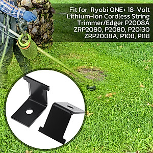 Trimmer Line Knife Cutter Cut Off Blade for Ryobi P20010A ONE+ 18-Volt Lithium-Ion Electric Cordless String Trimmer and Edger P2008A, ZRP2080, P2080, P20130, ZRP2008A, P108, P118
