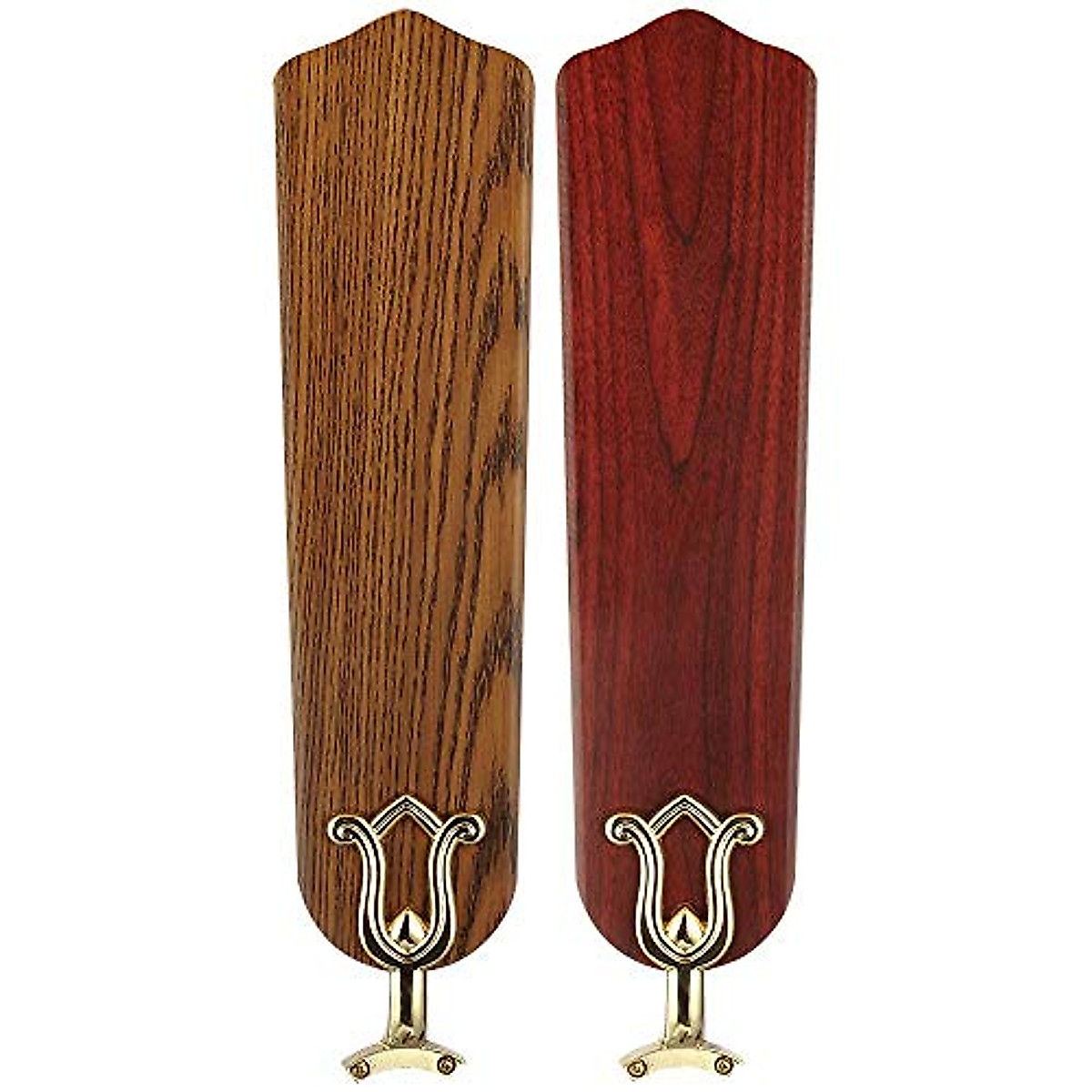 Hampton Bay Carriage House 52 in. LED Indoor Polished Brass Ceiling Fan with Light Kit