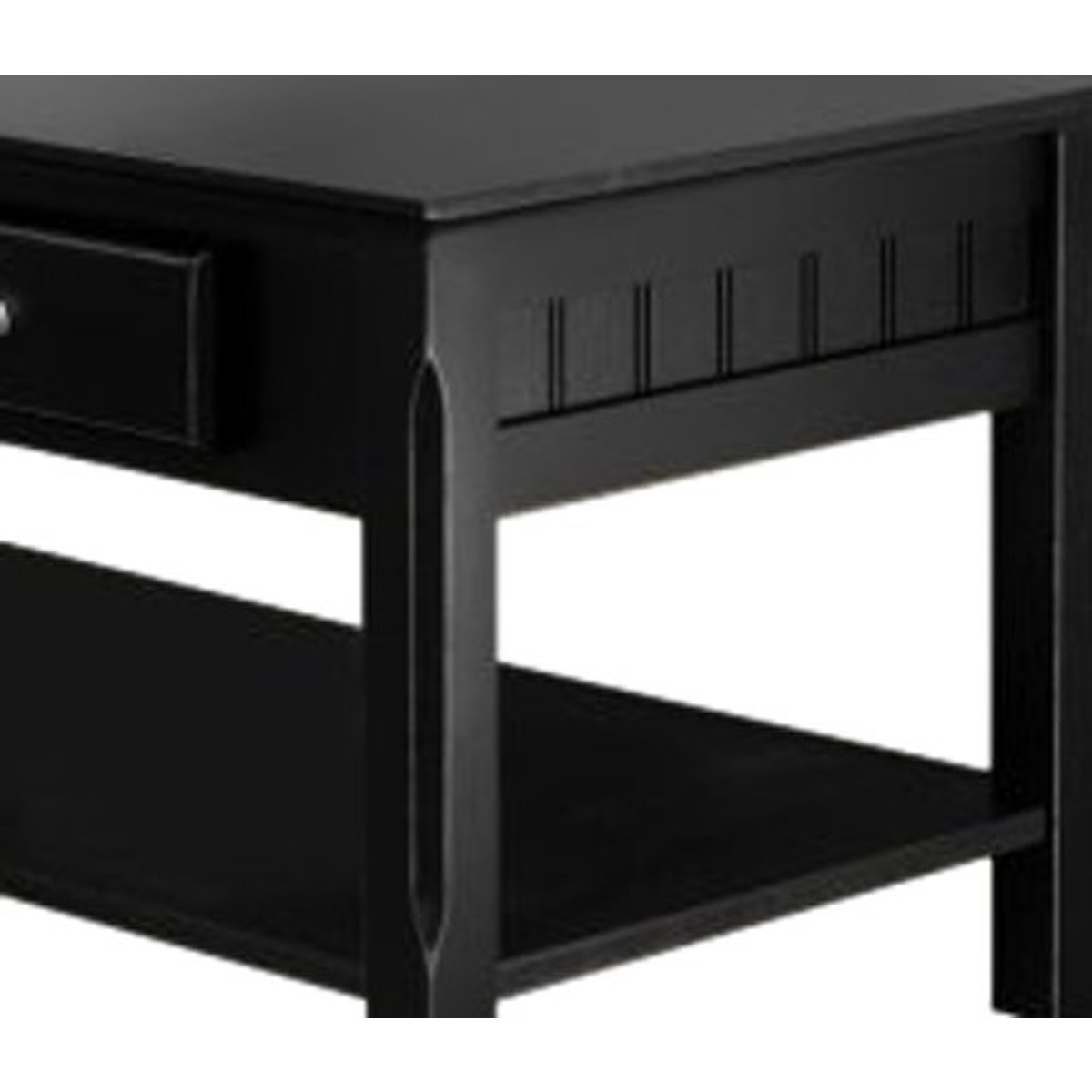 Winsome Timber Occasional Table, Black, 38 inches