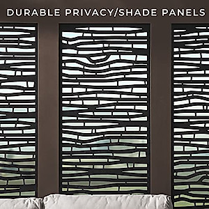 Backyard Discovery Hampton Traditional Steel Cabana Pergola