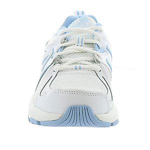New Balance Women's 857 V2 Cross Trainer, White/Light Blue, 7 XW US