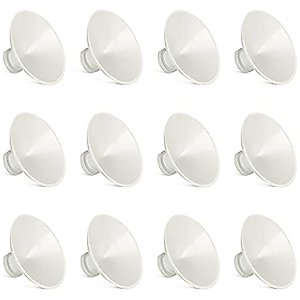 YiaMia 12 Upgraded Rubber Suction Cups for Submersible Lights Pool Lights Pond Lights, Hookless, 0.94inch for Home Decor and Organization