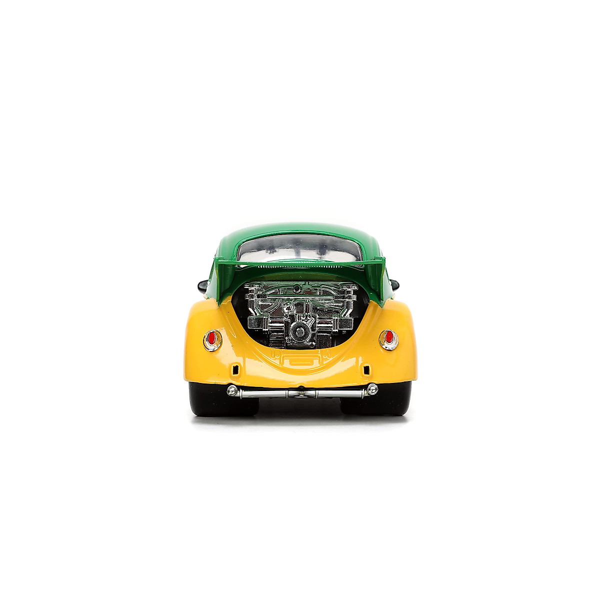 Jada Teenage Mutant Ninja Turtles 1:24 1959 Volkswagen Drag Beetle Die-cast Car & 2.75" Michelangelo Figure, Toys for Kids and Adults (33741)
