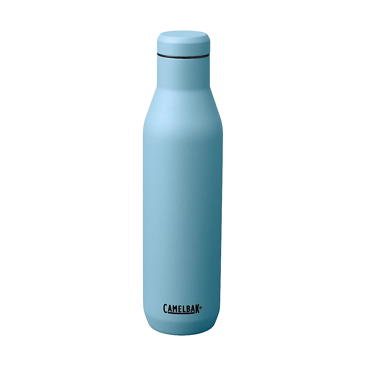 CamelBak Horizon 25oz Water Bottle - Insulated Stainless Steel - Wine Compatible - Leak Proof - Dusk Blue