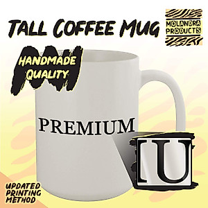Molandra Products US-C-07-22-05-005852-04-26-19-28 - Glossy Ceramic 15oz White Mug