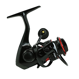 okuma Ceymar Spinning Reel Size 10 - 5Lb Max Drag Pressure, Black/Red