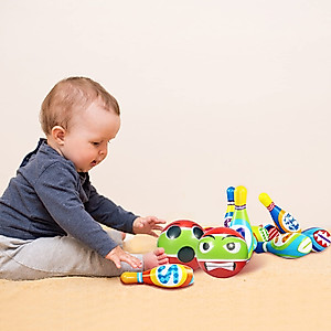 UNIQUE KIDS Bowling Set for Toddlers - Sports Toy Active Game for Birthday Party - Fun Eductional Games, Outside Games or Indoor Toy for Kids Gifts for 3 4 5 6 Year Olds Children Boys & Girls