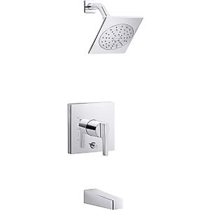 Honesty Rite-temp Bath and Shower Trim with 1.75 Gpm Showerhead and Lever Handle