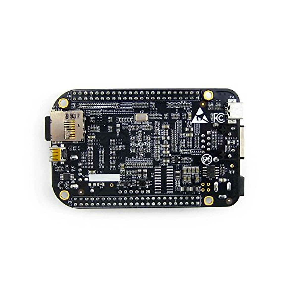 BB Black/BeagleBone Black Single Board Rev C 1GHz ARM Cortex-A8 512MB DDR3 4GB 8bit eMMC Board for Developers and Hobbyists