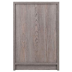 Winsome Wood Molina Accent Table, Ash Gray 15.75 in x 11.75 in x 23.62 in