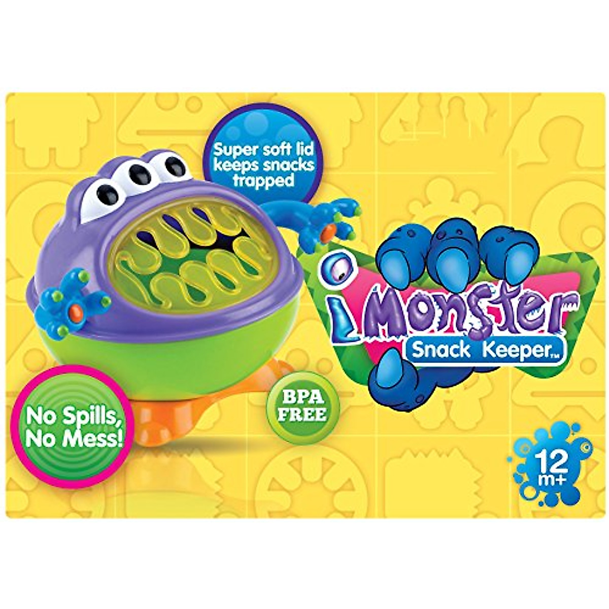 Nuby 3-D Monster Snack Keeper
