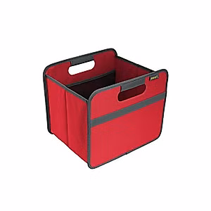 meori Small Collapsible Storage Bin, Fabric Storage Cube, with Dual Handles for Shelves, Small Storage Containers for Organizing