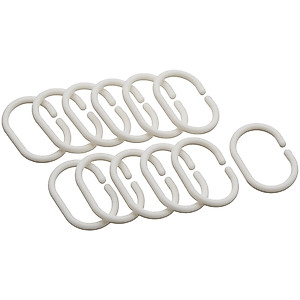 Amazon Basics Fabric Shower Curtain with Grommets and Hooks - 72 x 72 Inch, Large Light Brown, Beige