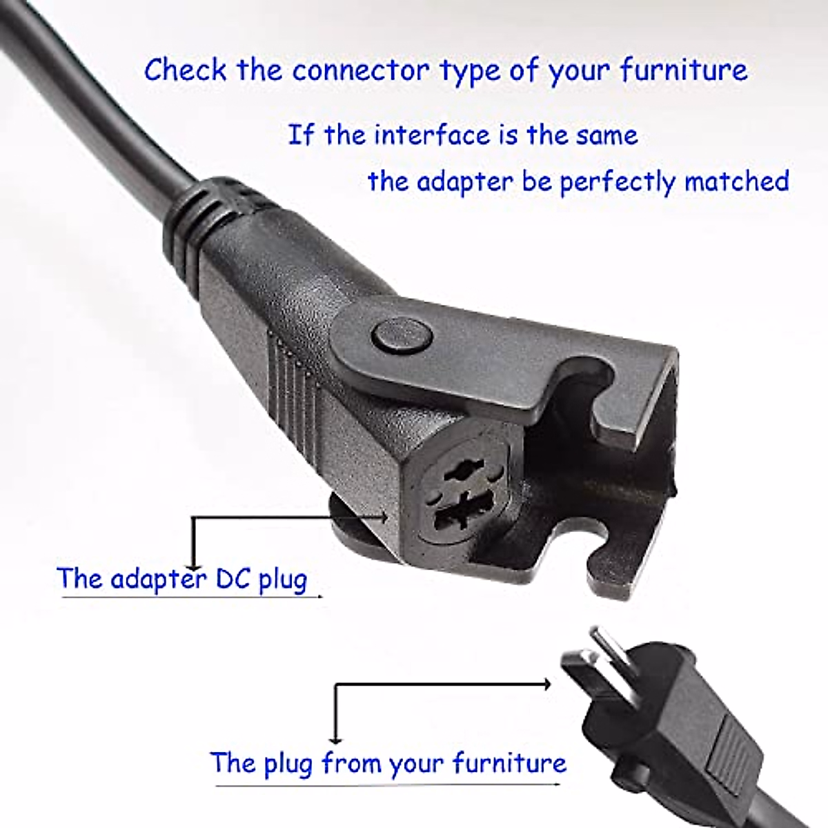 YHWSHINE Recliner Power Supply, Lift Chair or Recliner Power AC/DC Switching Power Supply Transformer 29V 2A for Lift Chair or Power Recliner Limoss OKIN