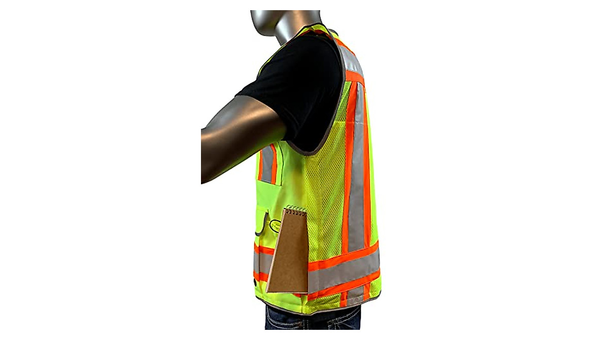REXZUS Reflective Safety Vest - Hi Viz Class 2 Gear