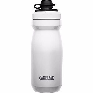 CamelBak Podium Dirt Series Mountain Bike Water Bottle 21oz, White