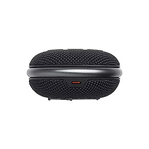 JBL Clip 4: Portable Speaker with Bluetooth, Built-in Battery, Waterproof and Dustproof Feature - Black (JBLCLIP4BLKAM) (Renewed)…