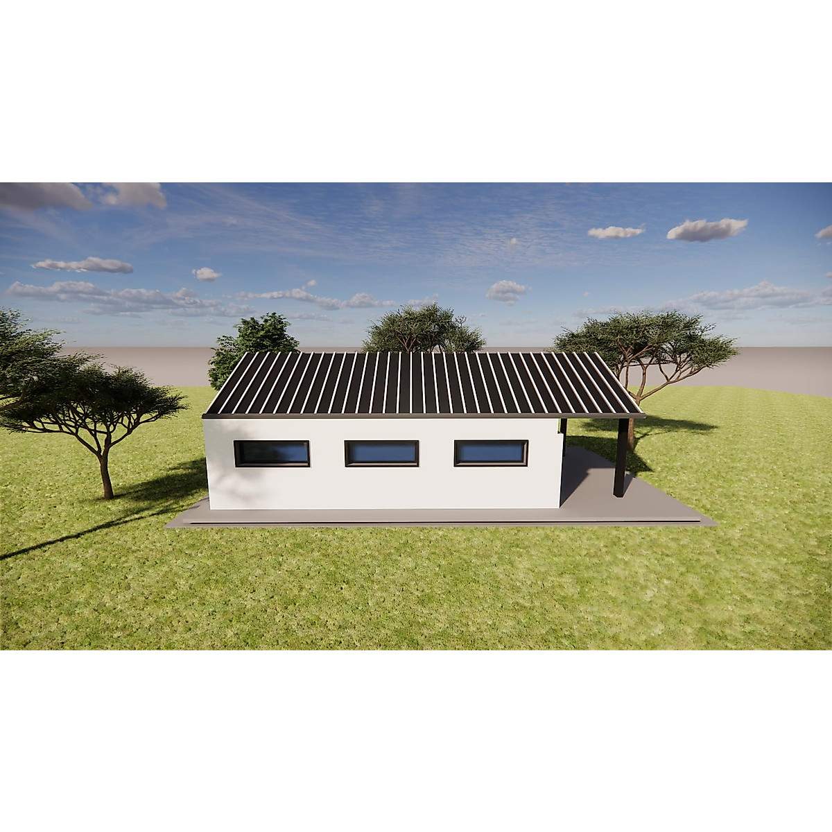 Zephyr-A-400sq.ft. from Compact to Spacious, Cozy to Luxurious: 400 sq.ft. Small Houses, 900 sq.ft. Two-bedrooms, or 1600 sq.ft. Three-bedrooms. Built Steel, Your Dream Home is Ready in 3 to 15 Days.