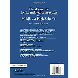 Handbook on Differentiated Instruction for Middle & High Schools