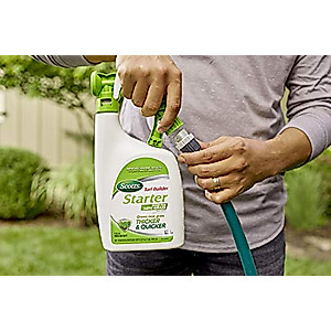 Scotts Turf Builder Starter Food for New Grass Ready-Spray, 32 oz.
