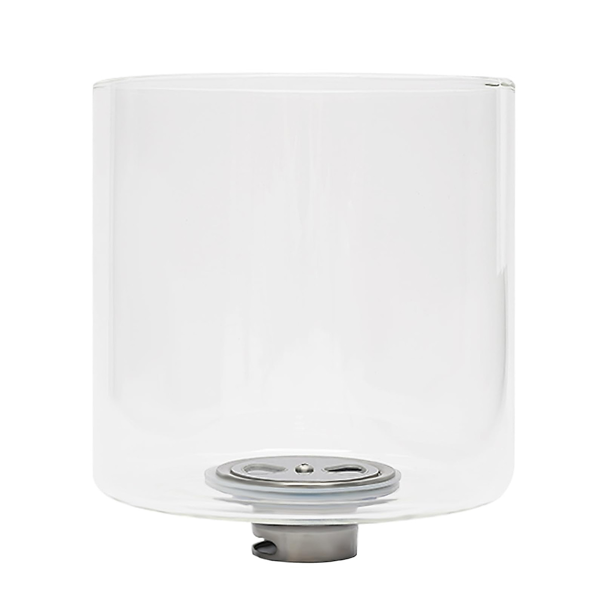 HAPPCUCOE 5L Grain Dispenser Multigrain Storage Jar Clear Glass Rice Flour Storage Sealed Jar Grain Storage Dry Food Beans Food Kitchen (5L)