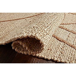 Loloi II Bodhi Collection BOD-05 Natural/Natural, Contemporary 3'-6" x 5'-6" Accent Rug