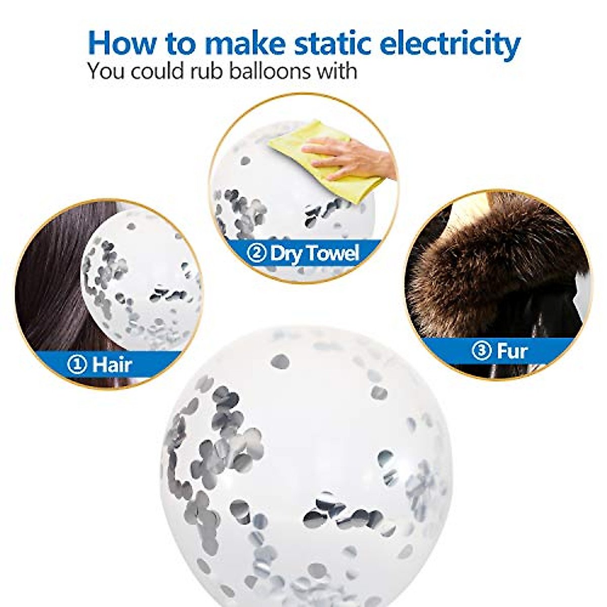 Baby Shower Decorations For Boy-It's A Boy Banner,Party Supplies Decoration Kit,Blue and Grey,Paper Fans,Latex Balloons, Silver Tassels,Tissue Paper Pom Poms, Party Supplies for Boys