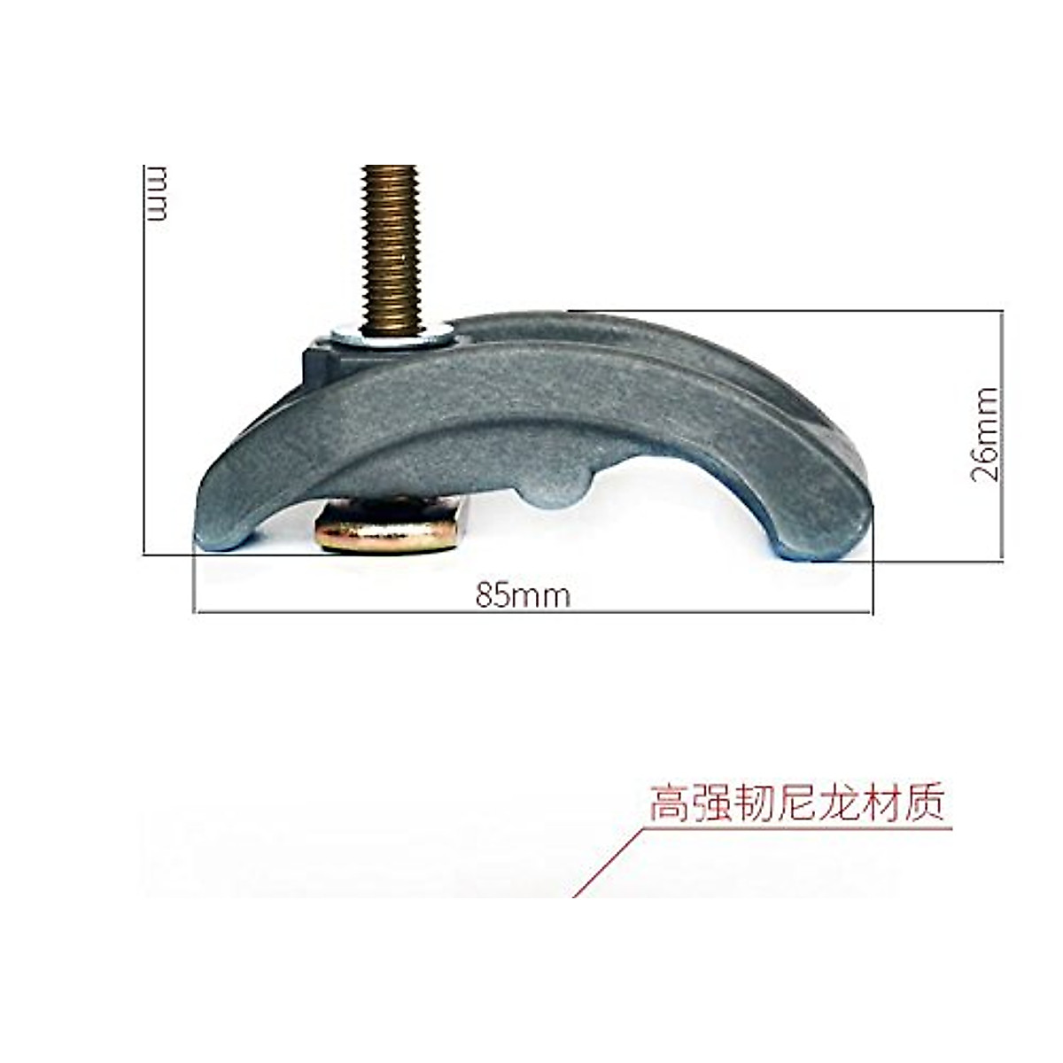 RATTMMOTOR 4pcs CNC Router Machine Plate Bow Plate for CNC Milling Engraving Machine