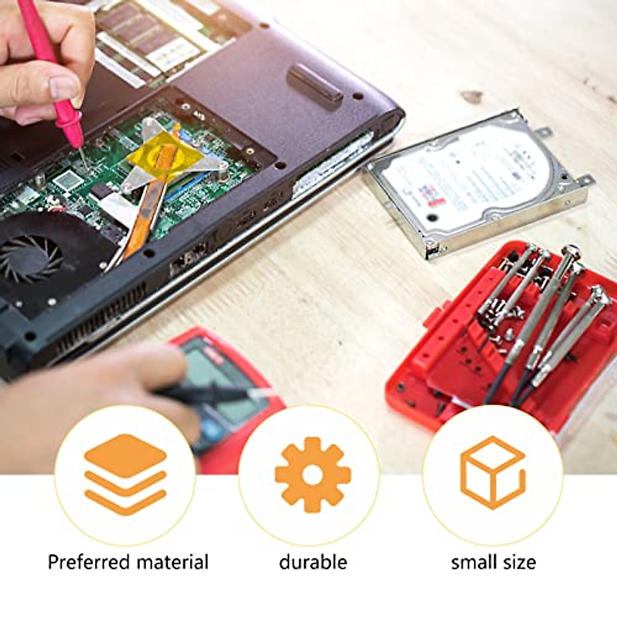 SOLUSTRE Laptop Accessories Pc Accessories 1 Set Flat Computer Repair Fittings Flat Screws Screws for Computer Repairing Screw Countersunk Screw Laptop Accessories Pc Accessories