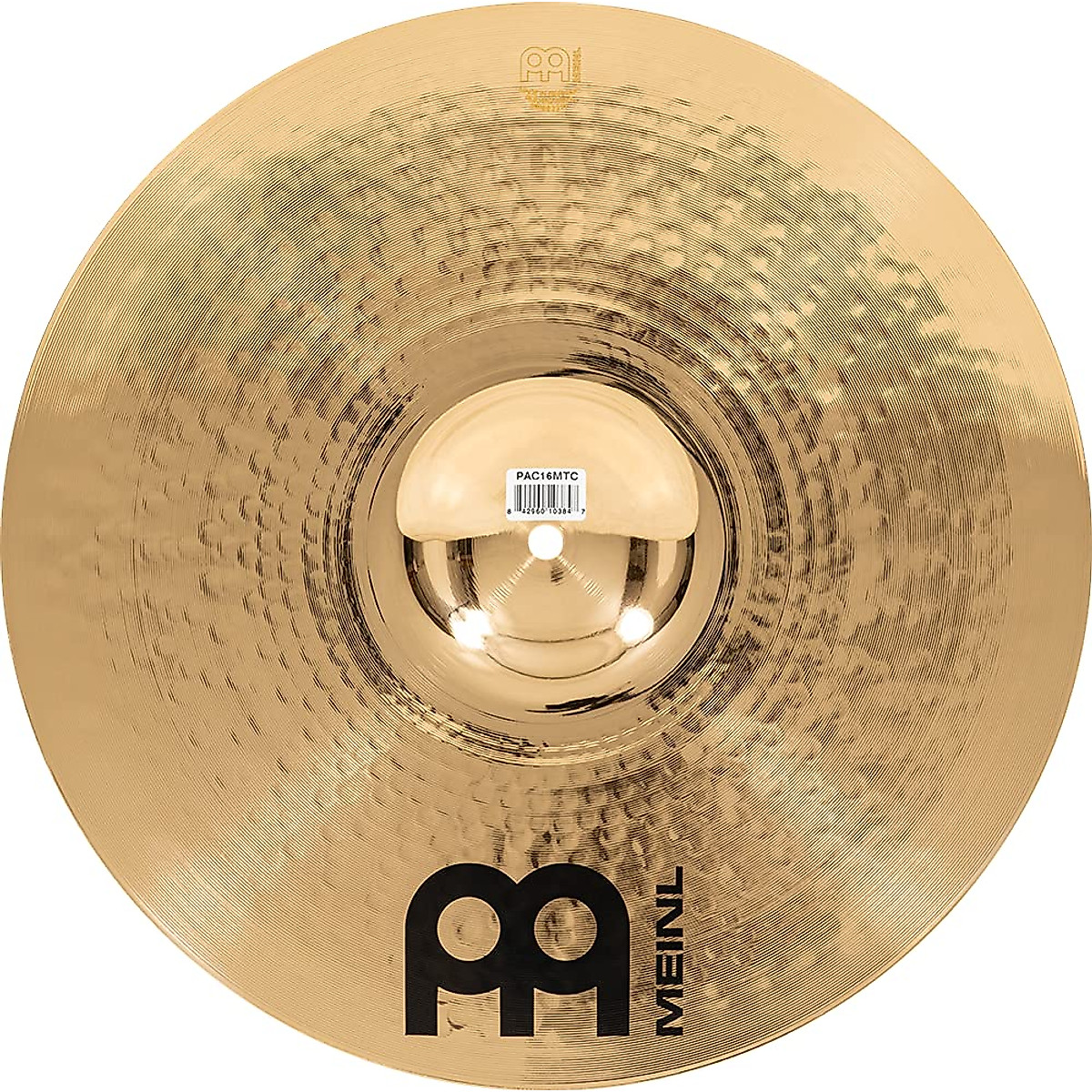 Meinl Cymbals 16" Medium Thin Crash-Pure Alloy Custom-Made in Germany, 2-Year Warranty (PAC16MTC)