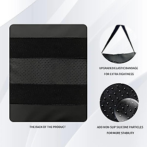 BIPROS Car Center Console Cover, Waterproof Armrest, Napa Leather Car Armrest Box Cushion, Fits Most Vehicles, Large Vehicles, Please Check Size (Black)